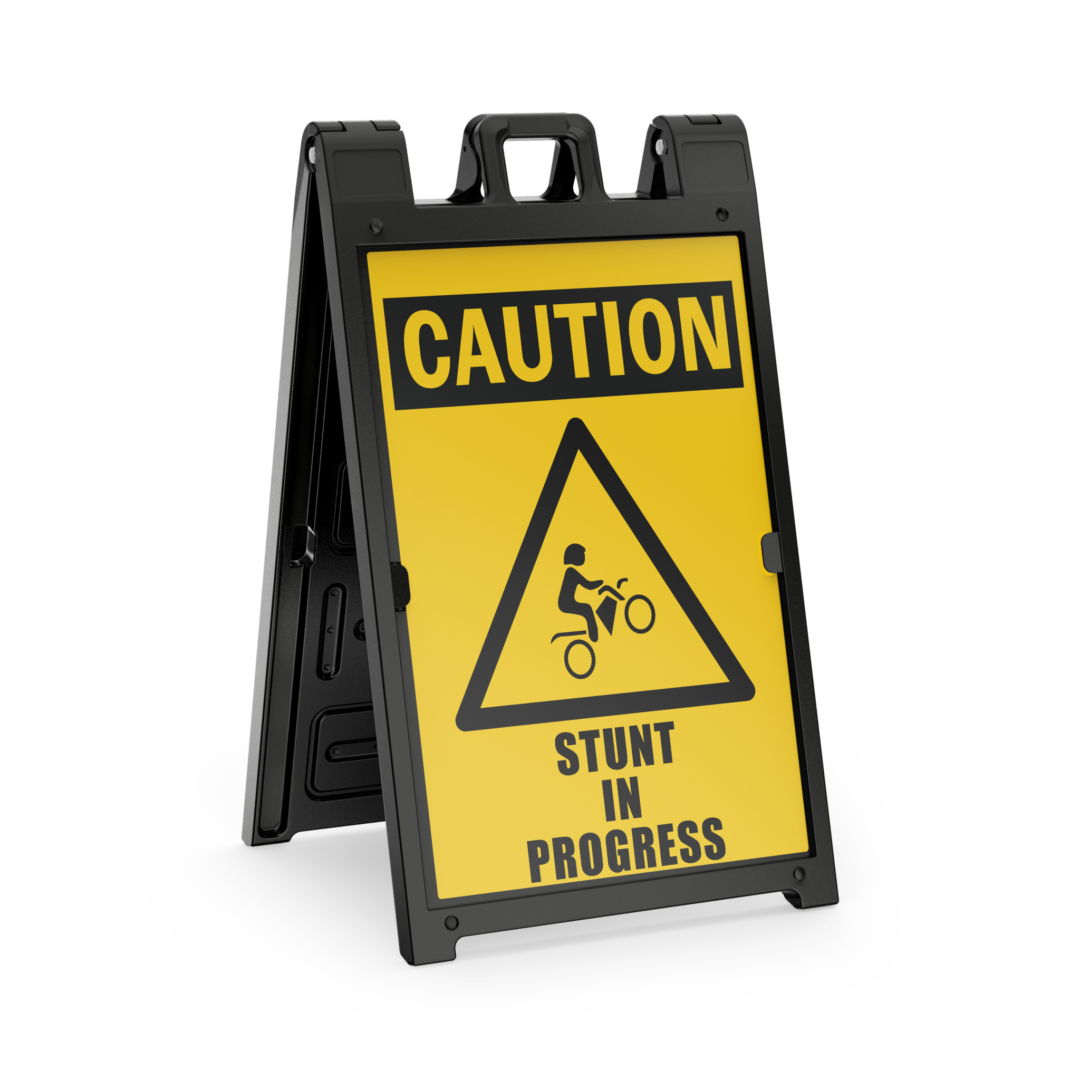 Motorcycle | Safety First (Insert & A-Frame) – MTC Caution Signs