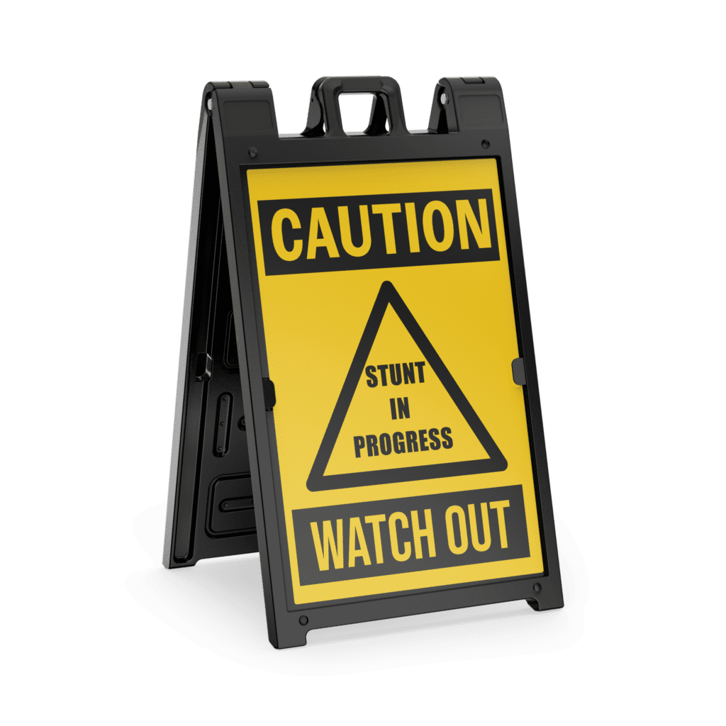 A-Frame Archives - MTC Caution Signs